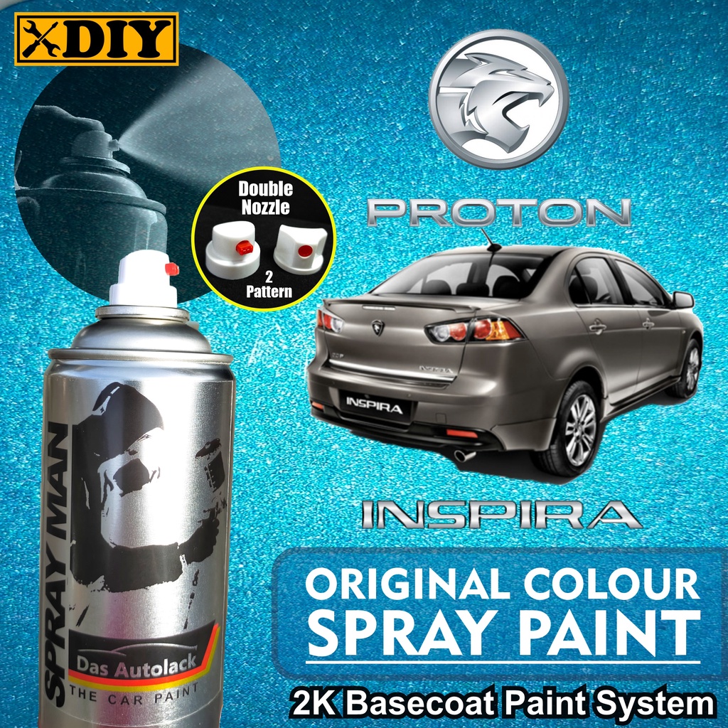 Proton Inspira Spray Paint For Touch Up All Original Factory Colours ...