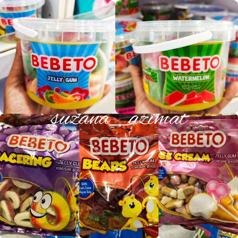 BEBETO JELLY GUMS TURKEY / COKLAT LANGKAWI | Shopee Malaysia