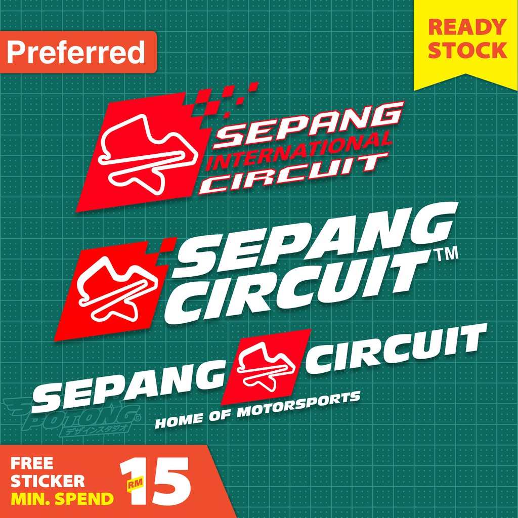 SEPANG (STICKER POTONG) | Shopee Malaysia