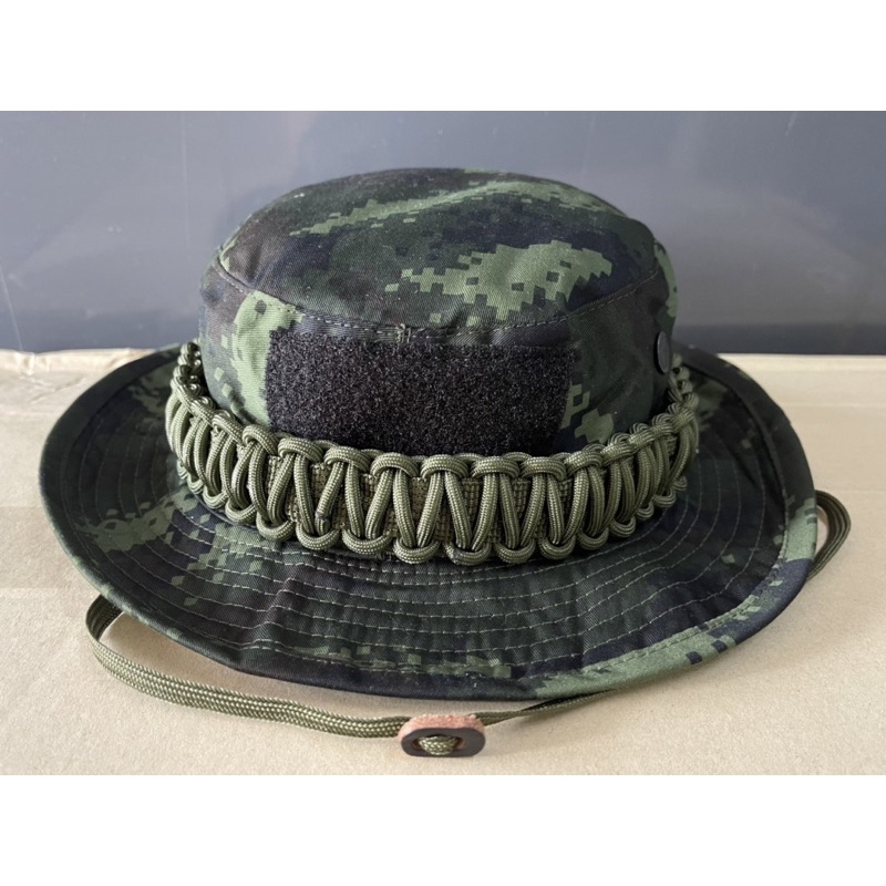 Paracord Knitted Hat With Velcro Beautiful | Shopee Malaysia