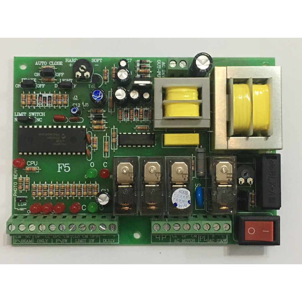 F5 Autogate AC Sliding Control Panel Board / Auto Gate System | Shopee ...