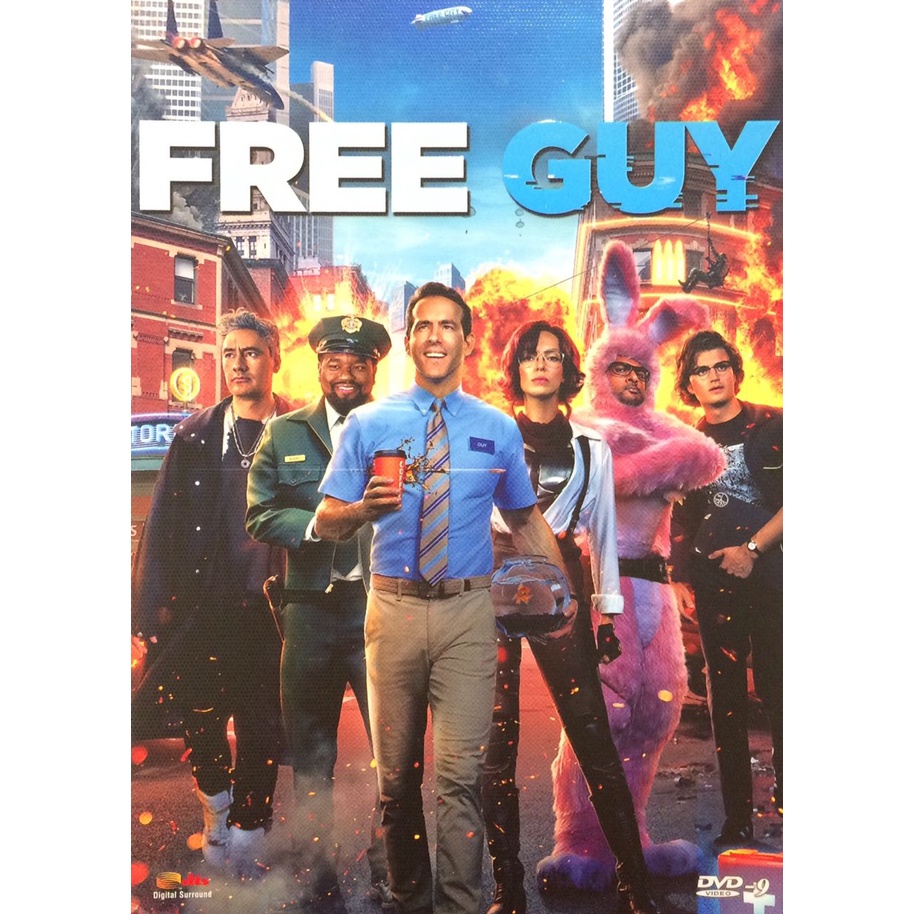 English Movie Free Guy (DVD Import Full HD) (2021) | Shopee Malaysia