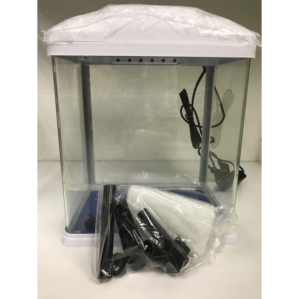 Q126L AQUARIUM TANK - BLACK (260MM X 190MM X 320MM) (COCO FISH TANK ...