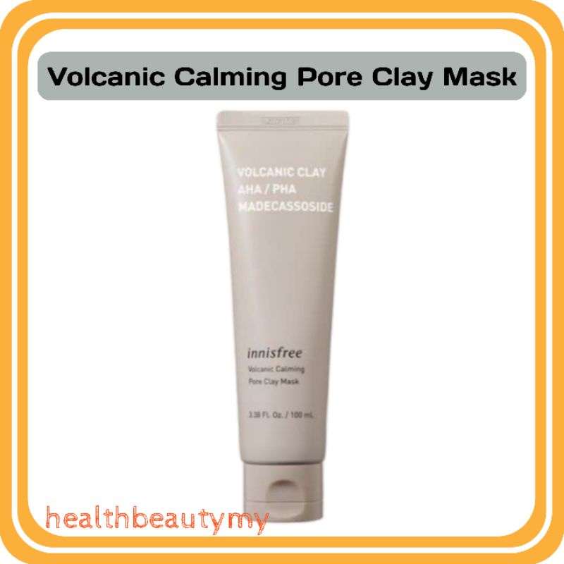 🔥Innisfree🔥 Volcanic Calming Pore Clay Mask Sample 100ml/30ml | Shopee Malaysia