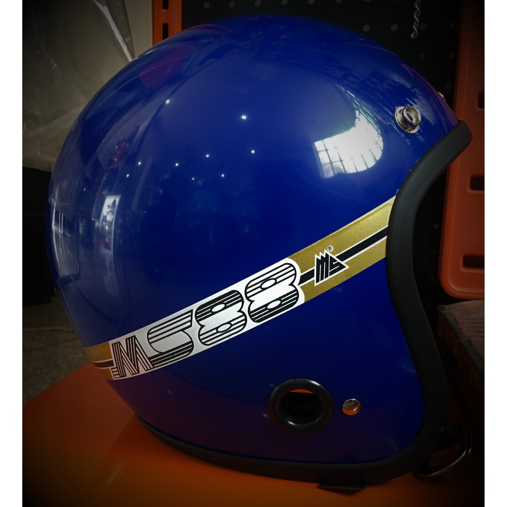 MS88 Helmet Original (New Arrival Stock) Nano Blue/Nano Grey | Shopee ...