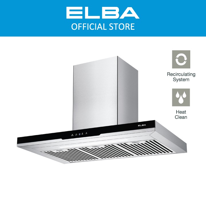 ELBA Designer Hood ELEGANTE EH-J9031ST(SS) / EH-J9032ST(BK) - Heat ...