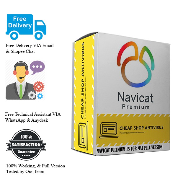 Navicat Premium 15 2021 macOS Full Version | Shopee Malaysia