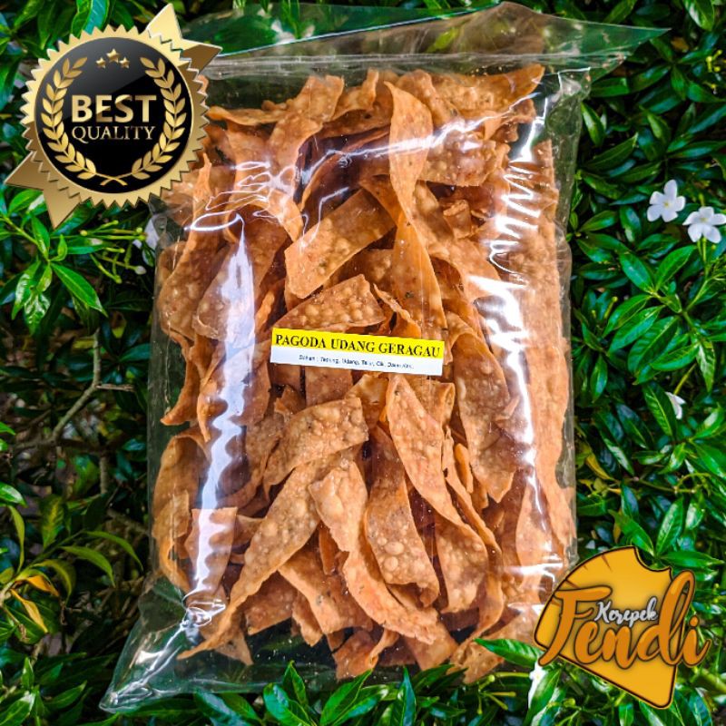 Kerepek Pagoda Udang Geragau [400g] 𝙆𝙚𝙧𝙚𝙥𝙚𝙠 𝙁𝙚𝙣𝙙𝙞 | Shopee Malaysia