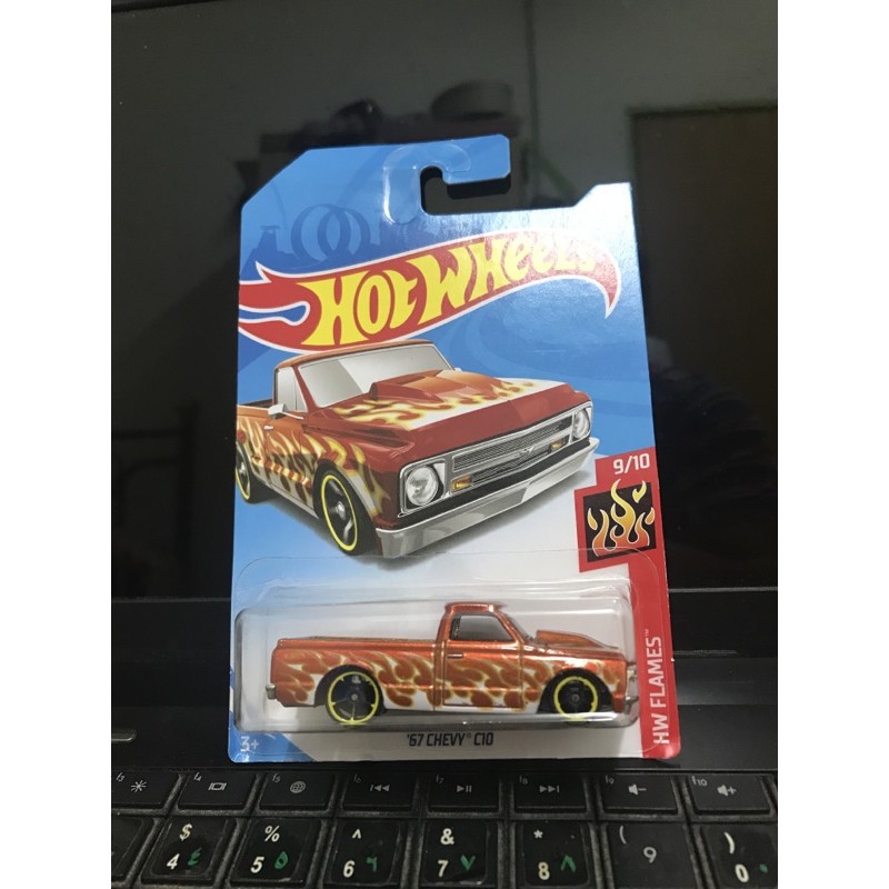 Hot Wheels 67 Chevy C10 HW Flames | Shopee Malaysia