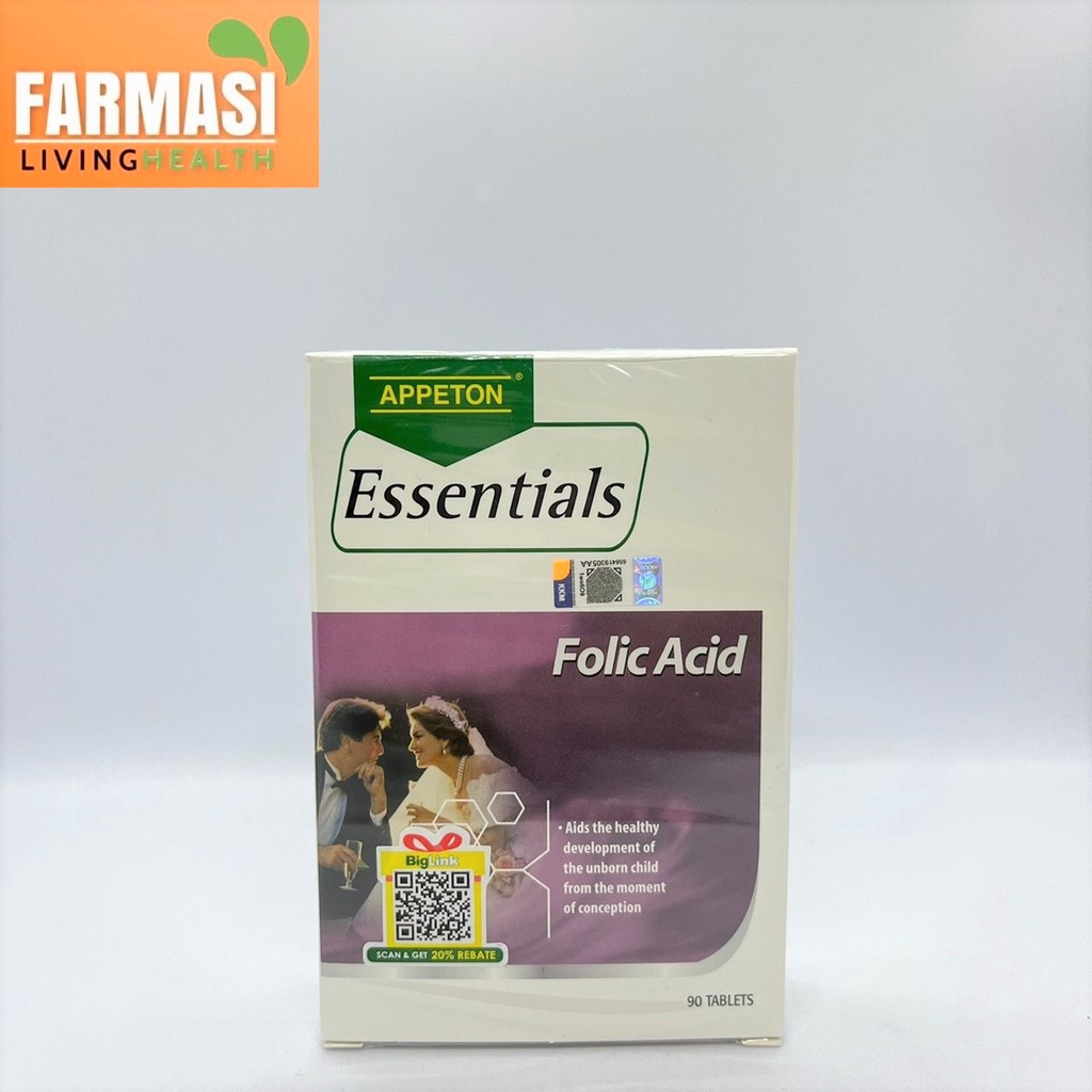 APPETON ESSENTIAL FOLIC ACID 90'S | Shopee Malaysia
