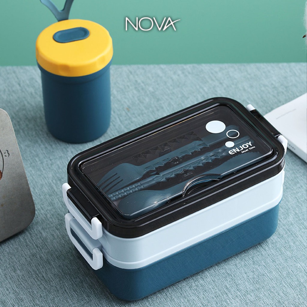 New Nova Food Grade Lunch Box 304 Stainless Steel With Soup Bowl ...
