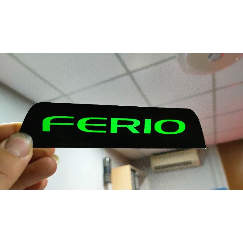 ferio 3rd brake light custom plate | Shopee Malaysia