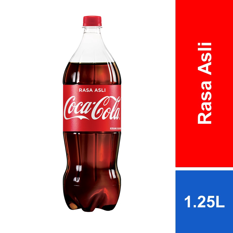 Coca-Cola Rasa Asli 1.25L - RM2.60 | Shopee Malaysia