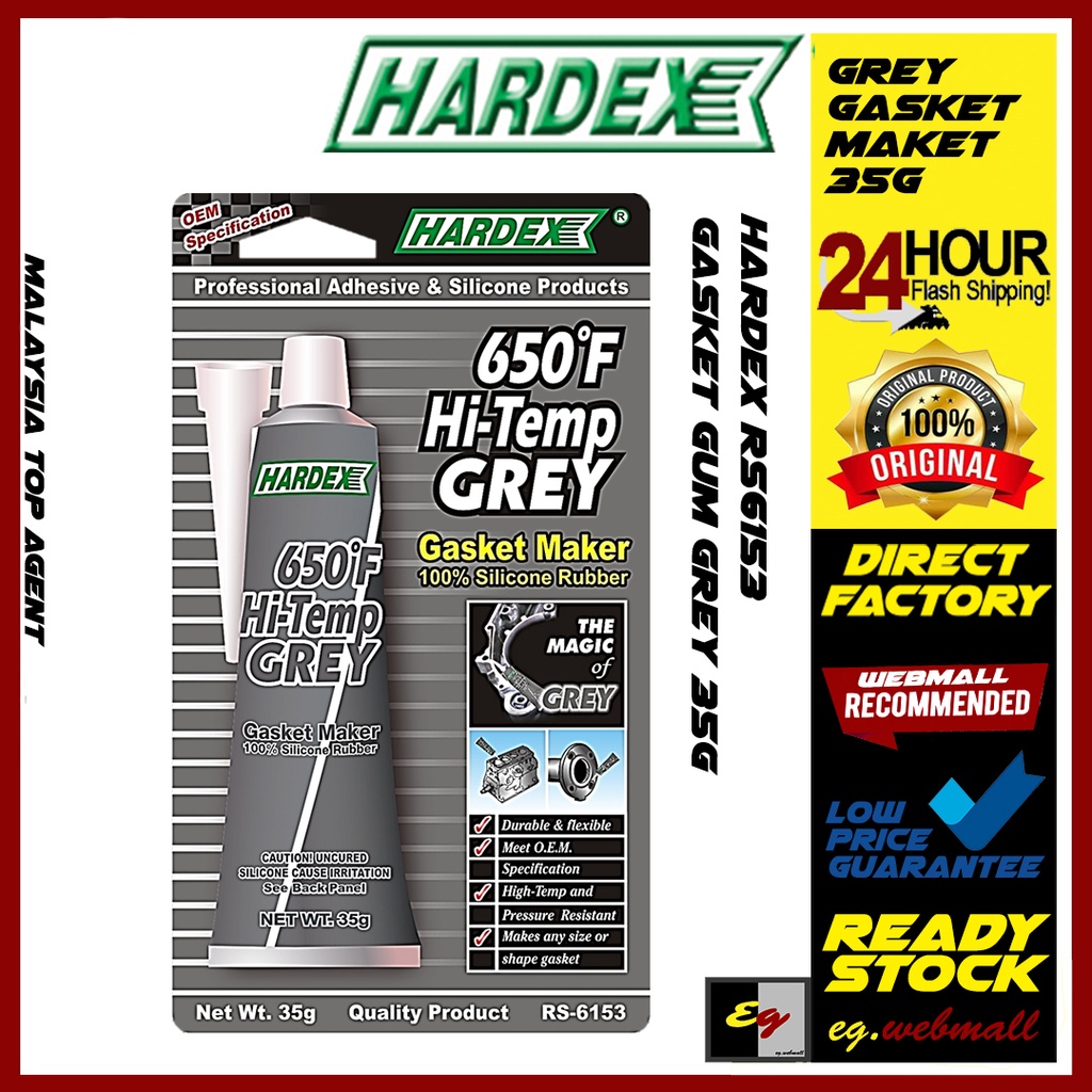 gam gasket engine HARDEX 35g rs6153 650F AMTEC 50g AMR669 kereta ...