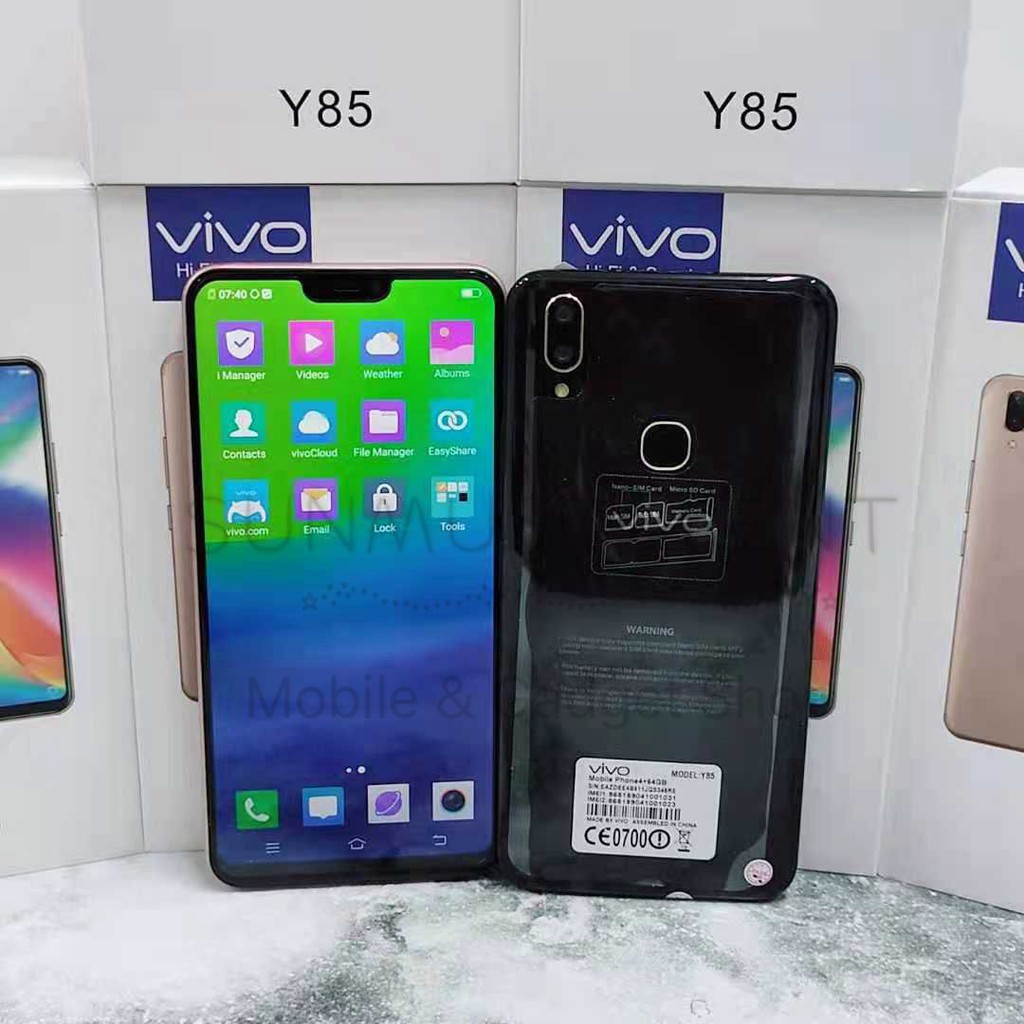 VIVO Y85 4GB+64GB Snapdragon Recon Refurbished Full Set Completed | Shopee Malaysia