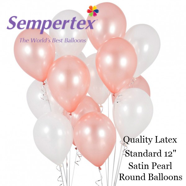 12inch Sempertex Satin Pearl Round Balloons (12pieces) | Shopee Malaysia