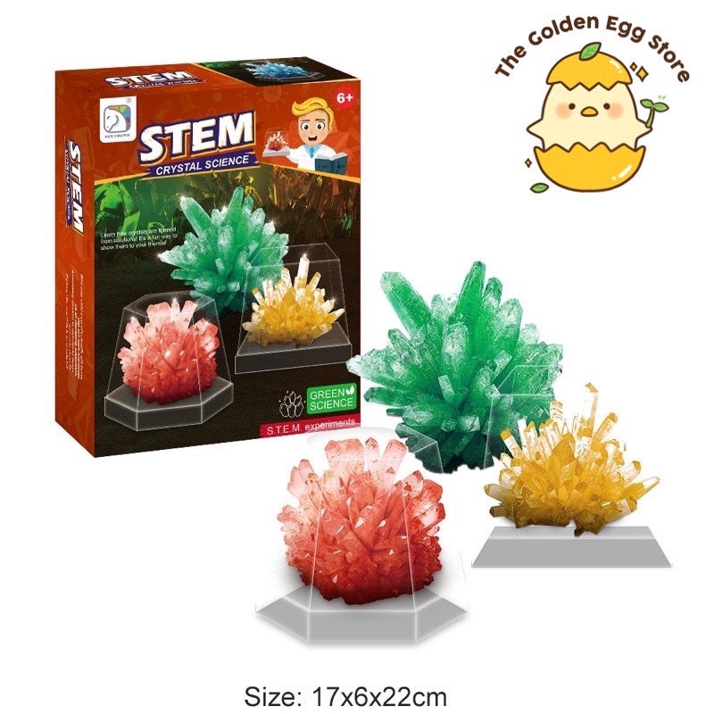 [READY STOCK] DIY Steam Crystal Planting Growing Science Experiment ...