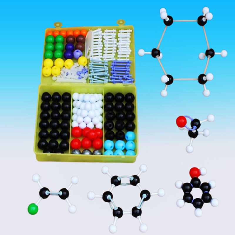 116 Atoms 150 Bonds Organic Inorganic Chemical Molecules Kit Student ...