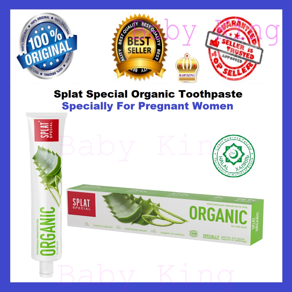 Original Splat Special Organic Toothpaste Tooth Paste Toothpastes ...