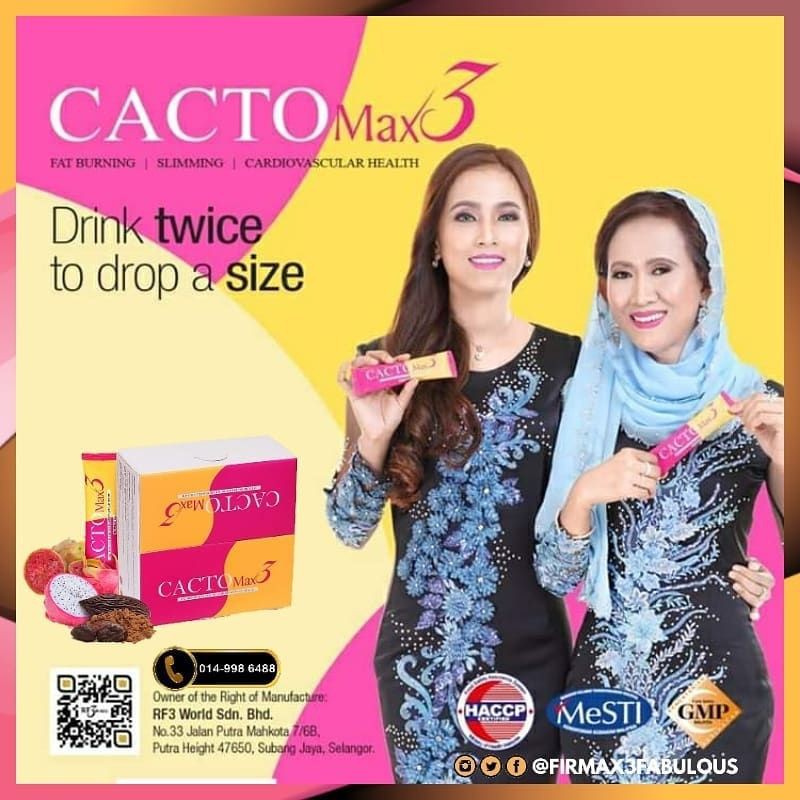 CACTOMAX3 FAT BURNING | Shopee Malaysia