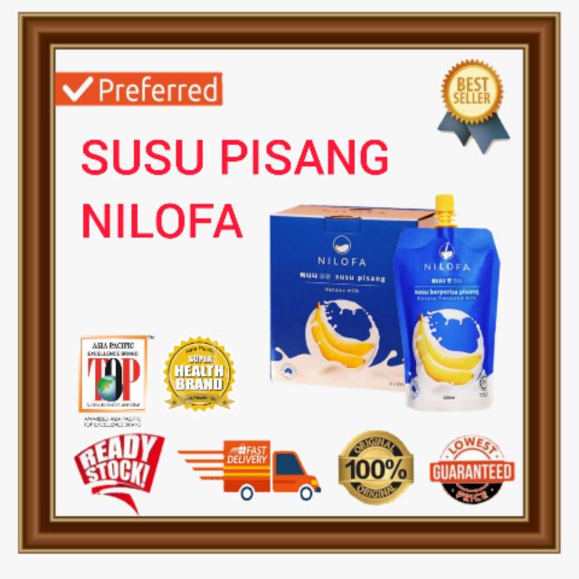 SUSU PISANG NILOFA - 100% Original 🍌 | Shopee Malaysia