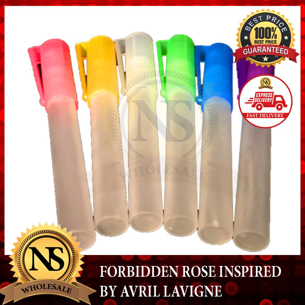 perfume PEN PERFUME INSPIRED BY FORBIDDEN ROSE AVRIL LAVIGNE | Shopee ...