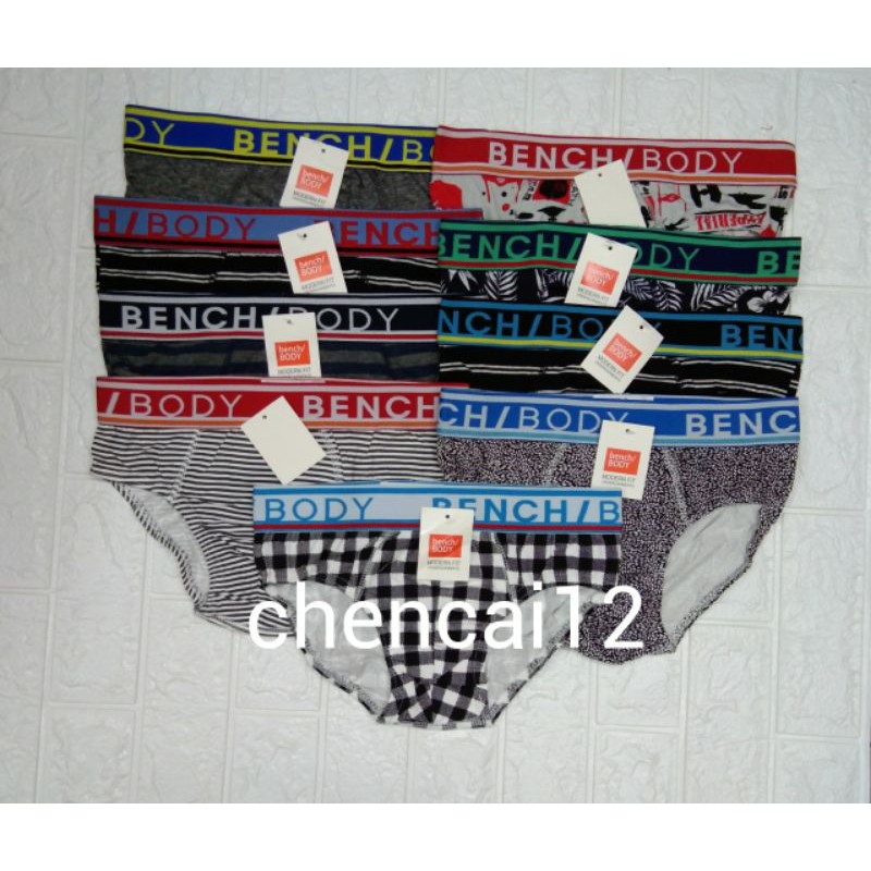 Bench Brief for adult (3 for 100 only) | Shopee Malaysia