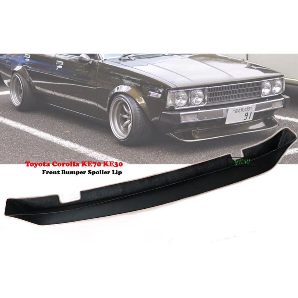 Toyota Corolla KE70 KE30 TE71 Front Bumper Spoiler Lip Air Dam Spoiler ...