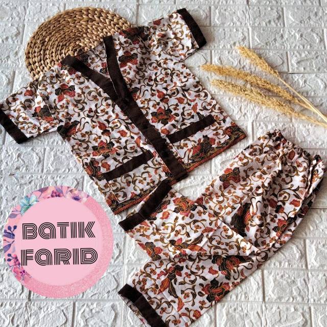 Children's batik pajamas (direct production) | Shopee Malaysia