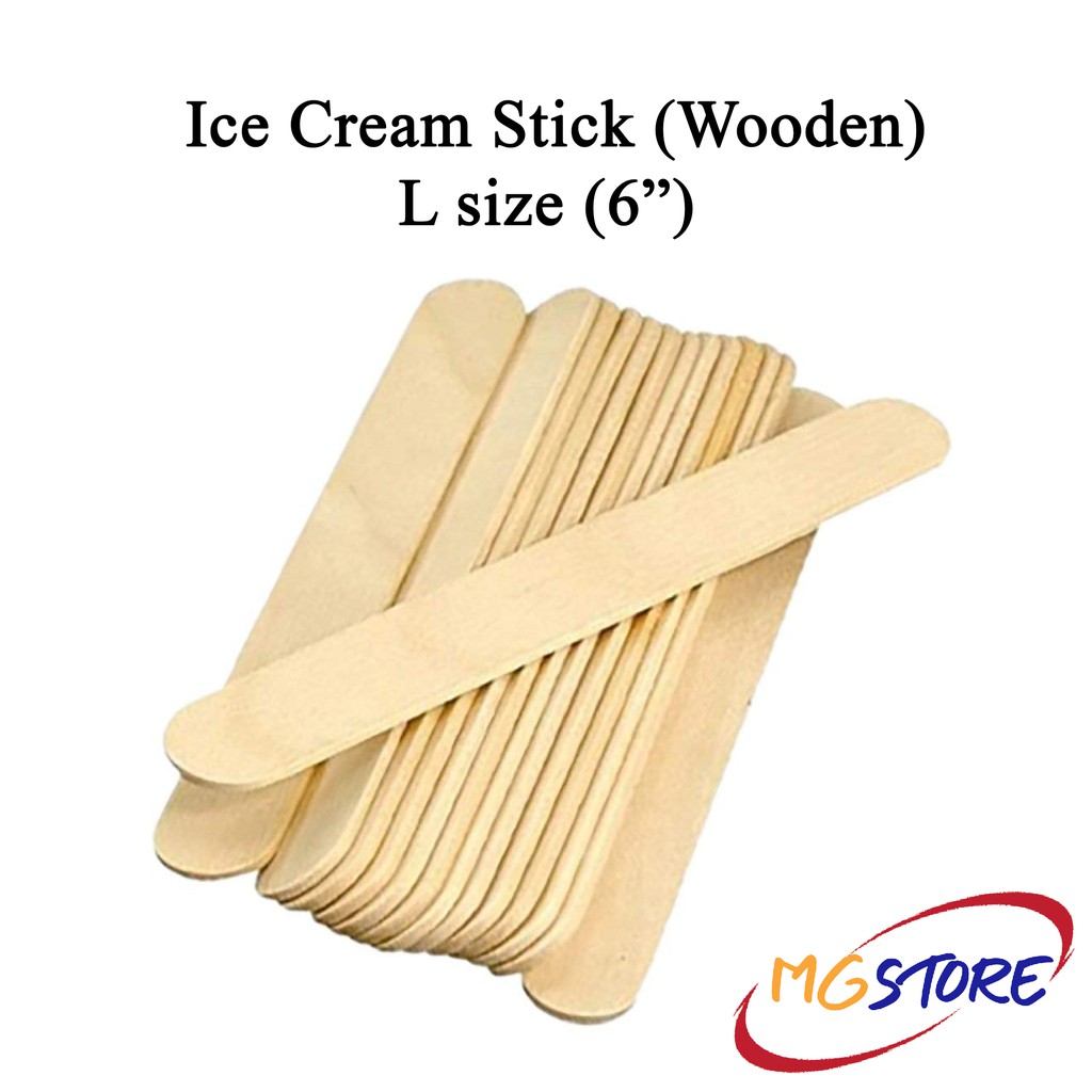 Ice Cream Stick / Batang Ice Cream (50pcs/pkt) | Shopee Malaysia