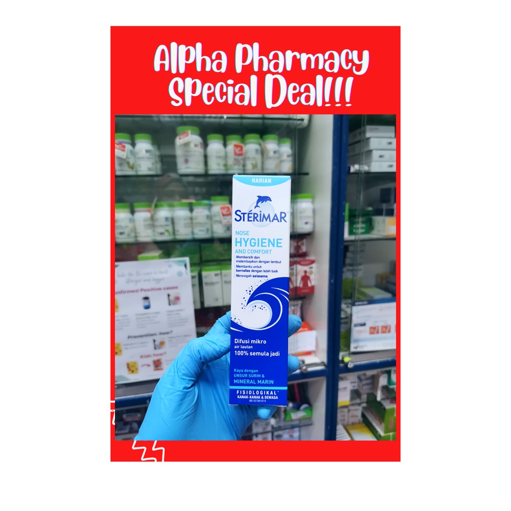 Sterimar Nasal Hygiene Spray ADULT | BABY | 50ml | Ready Stock | Shopee ...