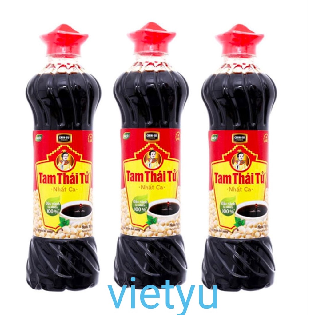 Nuoc Tuong Tam thai tu nhat ca (500ml) / soya sauce ( 500ml) | Shopee ...