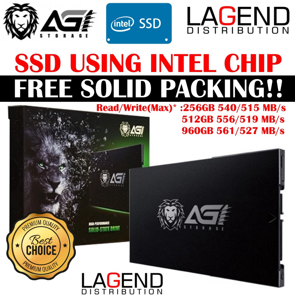 AGI SSD 240GB 250GB 256GB, 480GB, 512GB, 1TB SATA SSD. SIMILAR A400 ...
