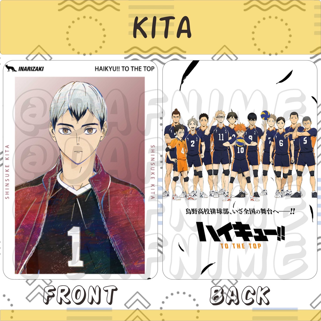 Haikyuu TEAM ART EDITION PHOTOCARD ANIME | Shopee Malaysia