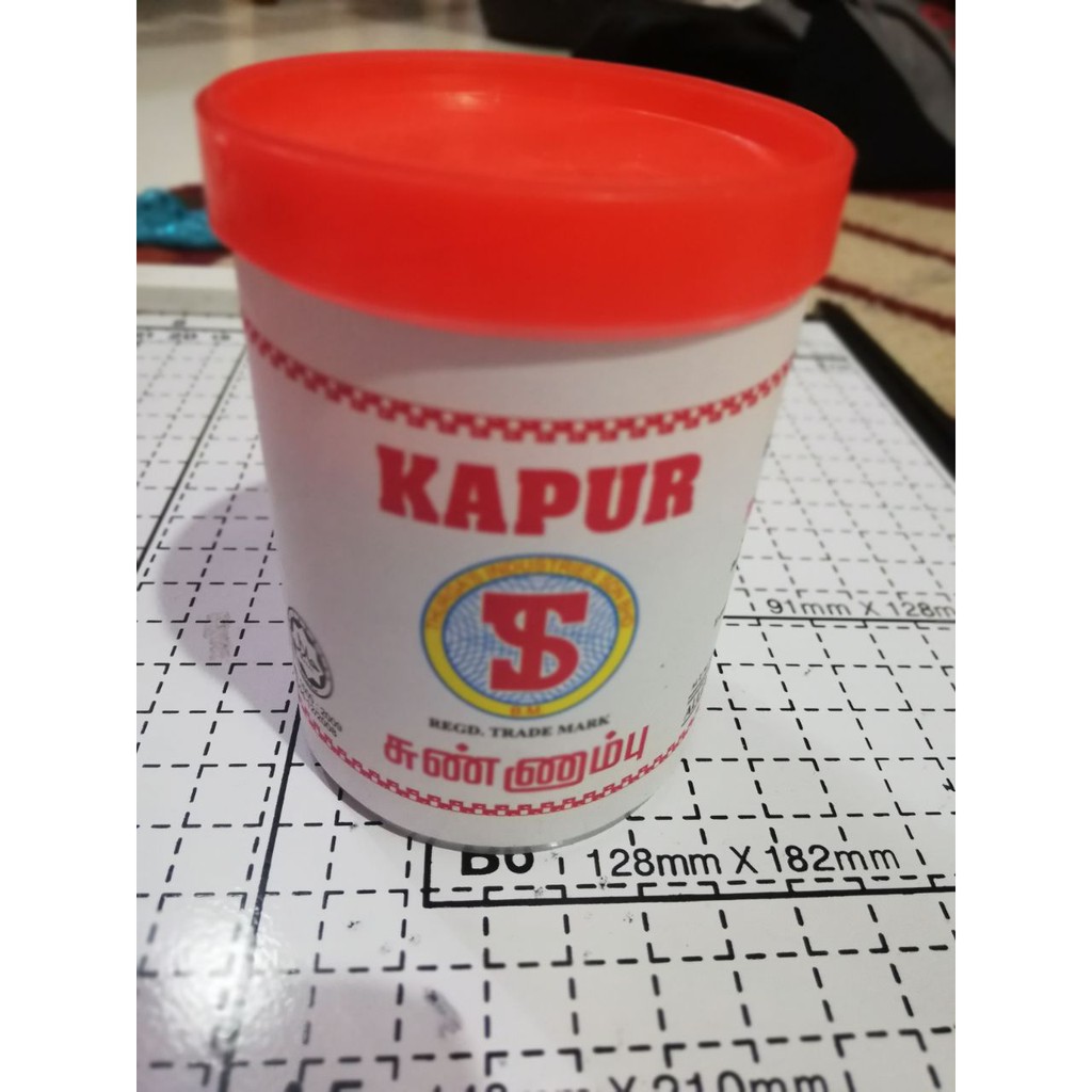 Kapur Thurga's /Kapur Makan/ Edible Calcium Carbonate 180gram - Harga ...