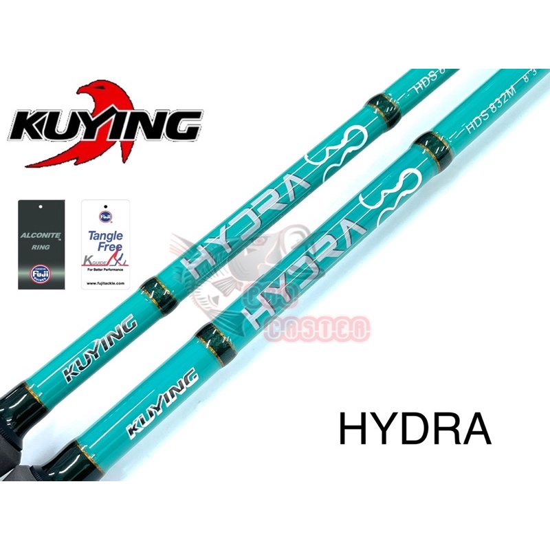 KUYING HYDRA EGING FISHING ROD 2piece land base casting | Shopee Malaysia