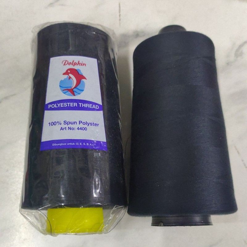 Benang Jahit Hitam Besar 400g | Shopee Malaysia