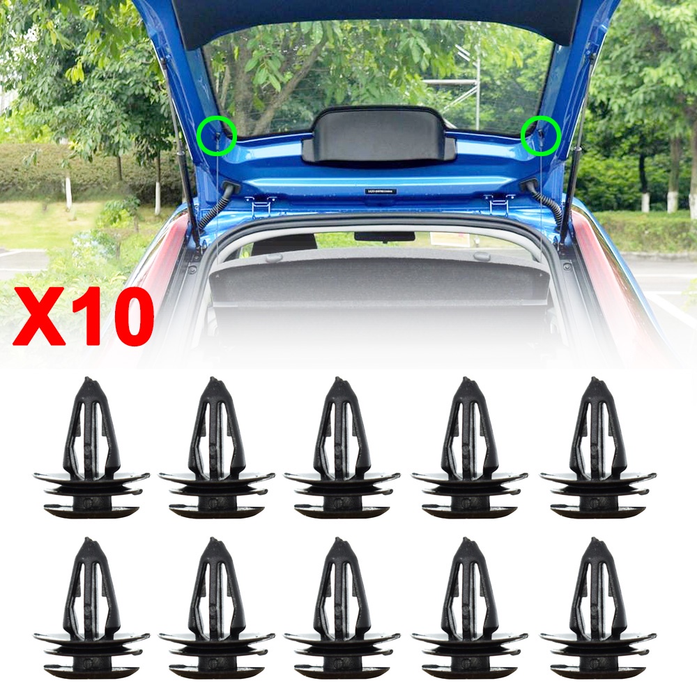 10x For MG ZS MG3 2017 2018 2019 2020 2021 Rear Boot Load Cover Parcel ...