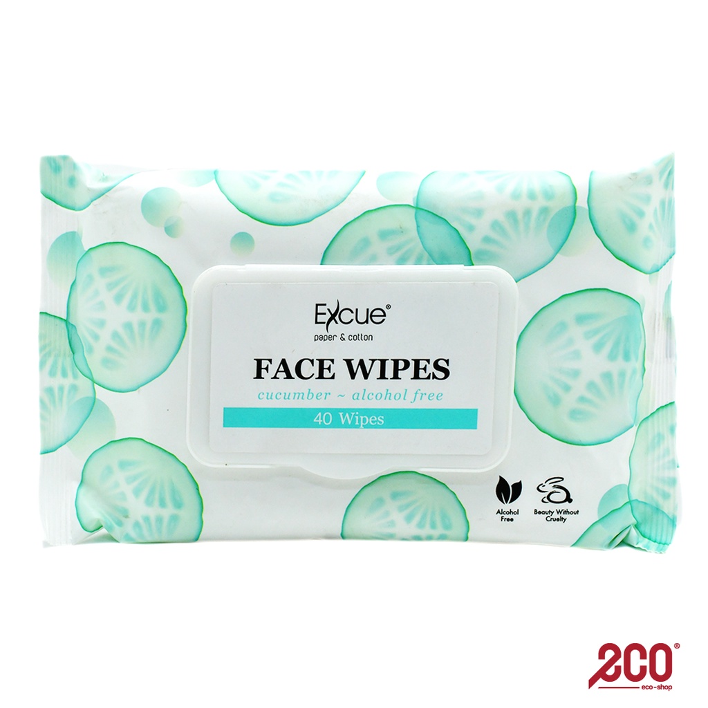 Excue Face Wipes Wet Tissue (40pcs/pack) - L14 - 1248 - AB-L003-T02-01 ...