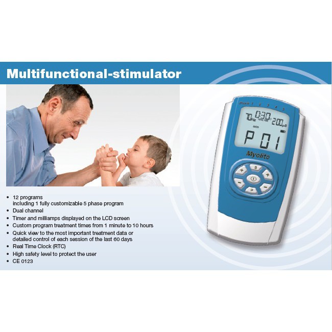 [Pain Relief, Incontinence, Rehabilitation] Portable TENS/MTR+ Myolito ...