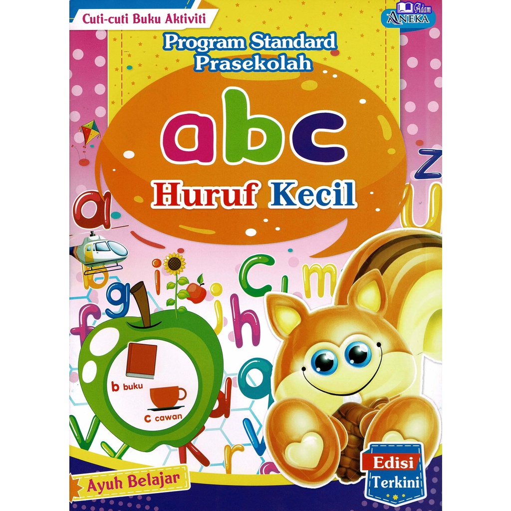 [ADM] CUTI-CUTI BUKU AKTIVITI PROGRAM STANDARD PRASEKOLAH -ANK (ABC,123) | Shopee Malaysia