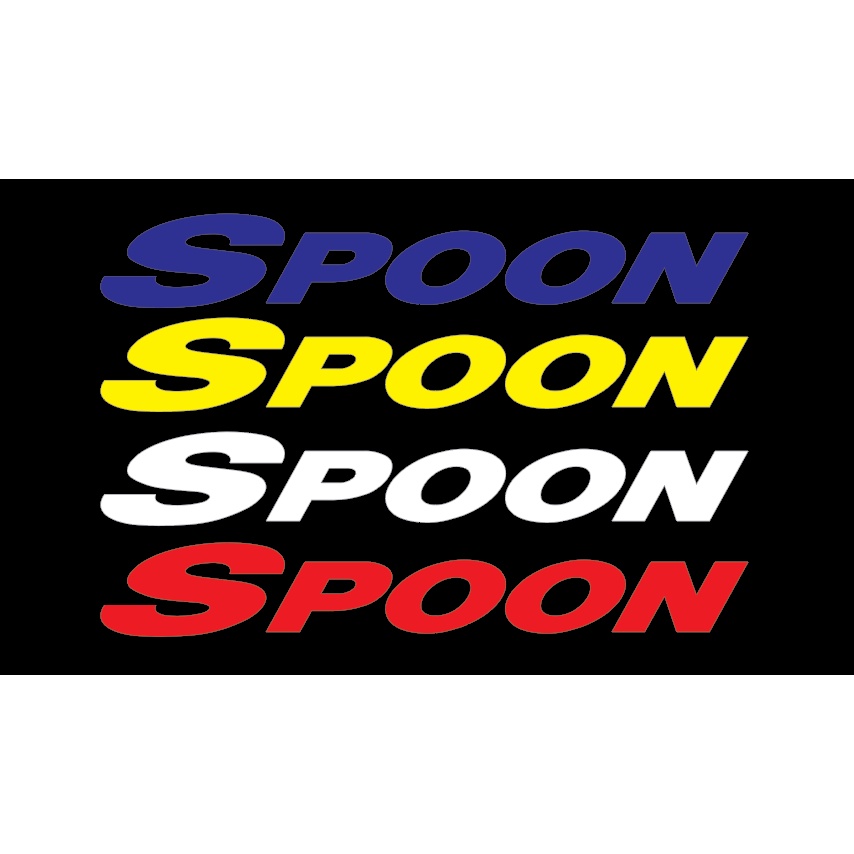 Sticker Spoon Honda Civic EK EG GD GE GK CRZ Fit Jazz Stiker | Shopee ...