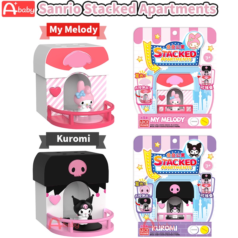 [A+baby] Sanrio Pretend Play Stacked Apartment Original Toys（Hello ...