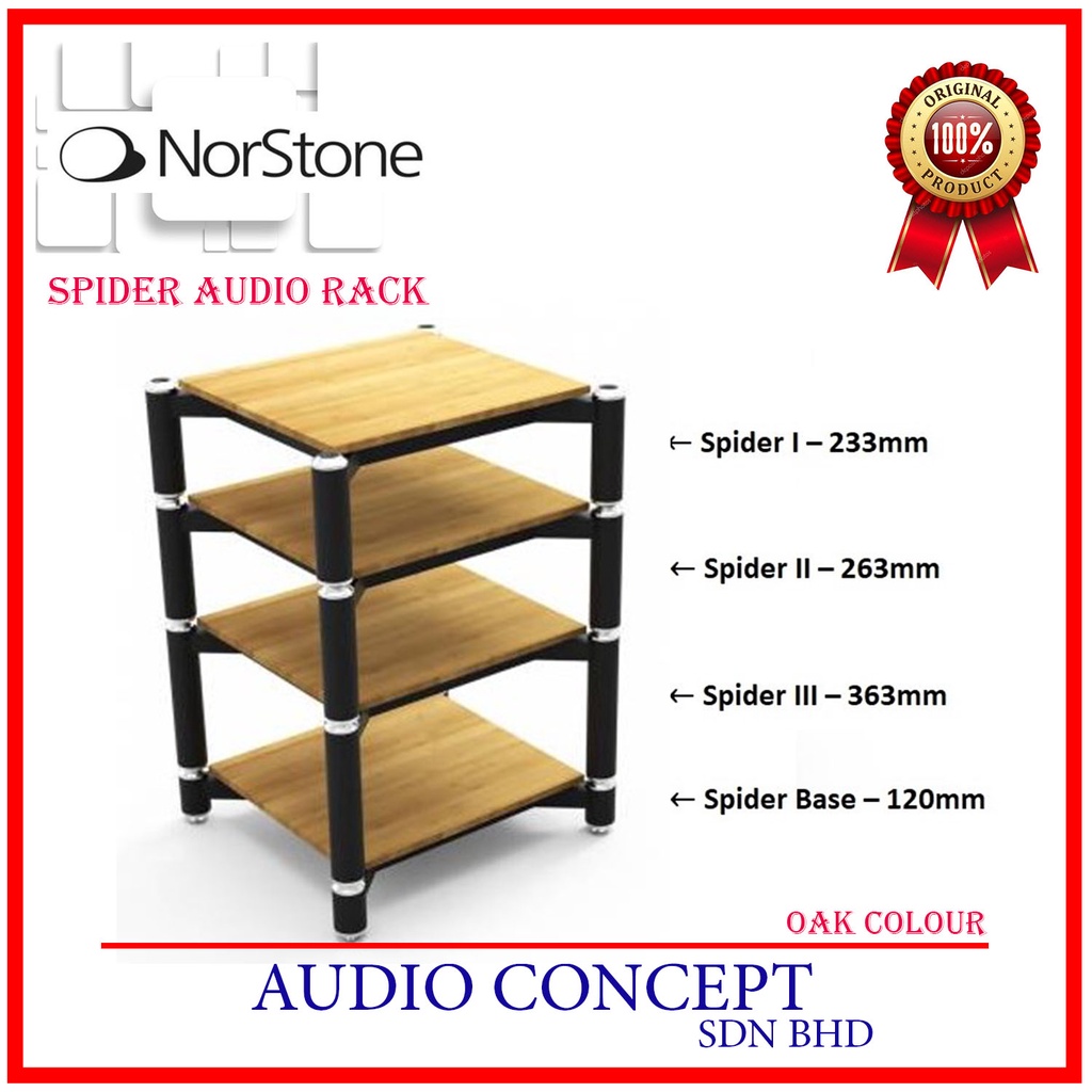 Norstone Spider Hi-Fi Rack | Shopee Malaysia