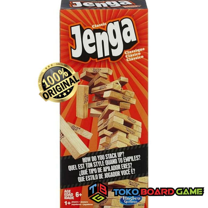 Jenga (Original) Board Game - TokoBoardGame - TBG | Shopee Malaysia