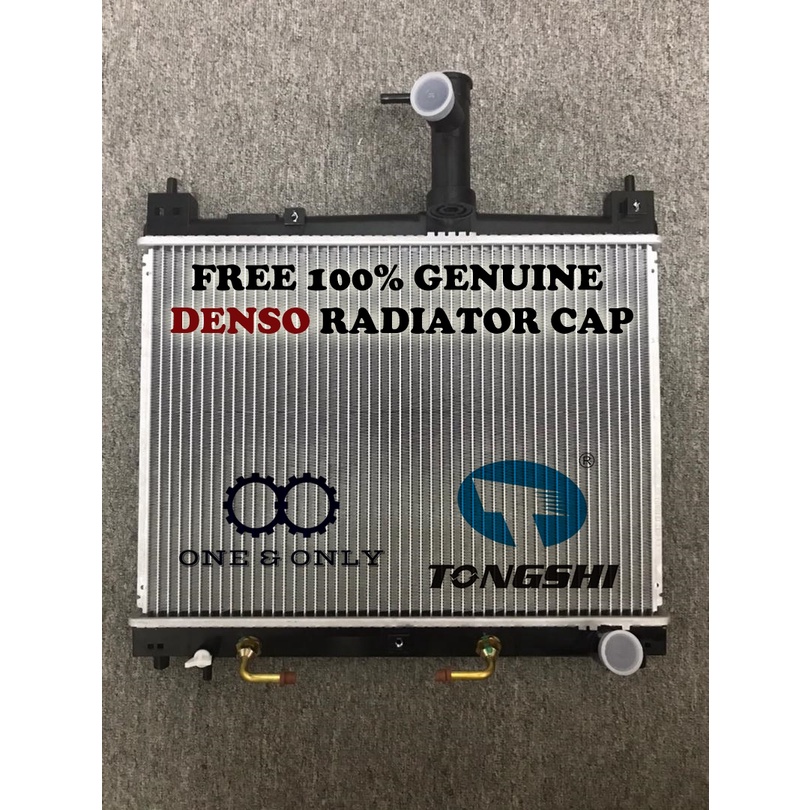 TONGSHI TOYOTA VIOS NCP42 RADIATOR TANGKI ASSY 16MM SINGLE LAYER FREE ...