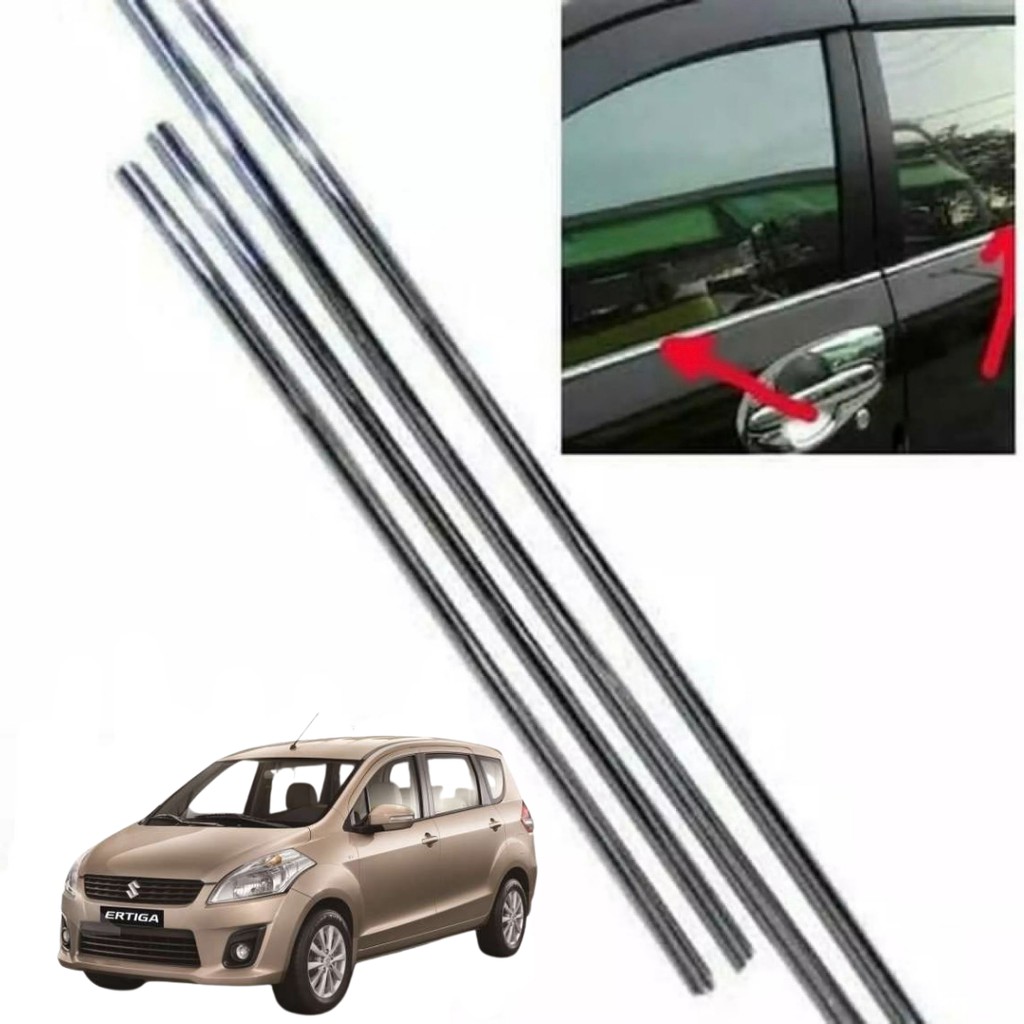 LIST OF SIDE GLASS DOORS / SIDE WINDOW TRIM CHROME OLD ERTIGA CARS ...