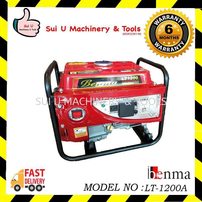 BENMA LT-1200A 2.4HP Gasoline Generator 1000W | Shopee Malaysia