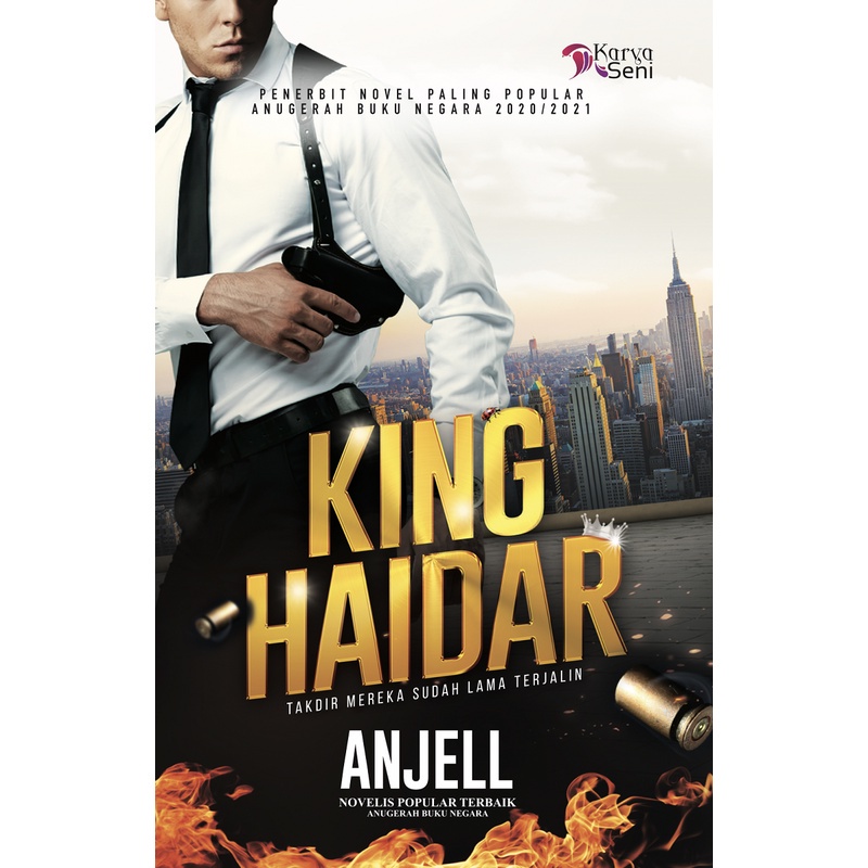 Novel King Haidar : SOFT COVER: Anjell | Shopee Malaysia