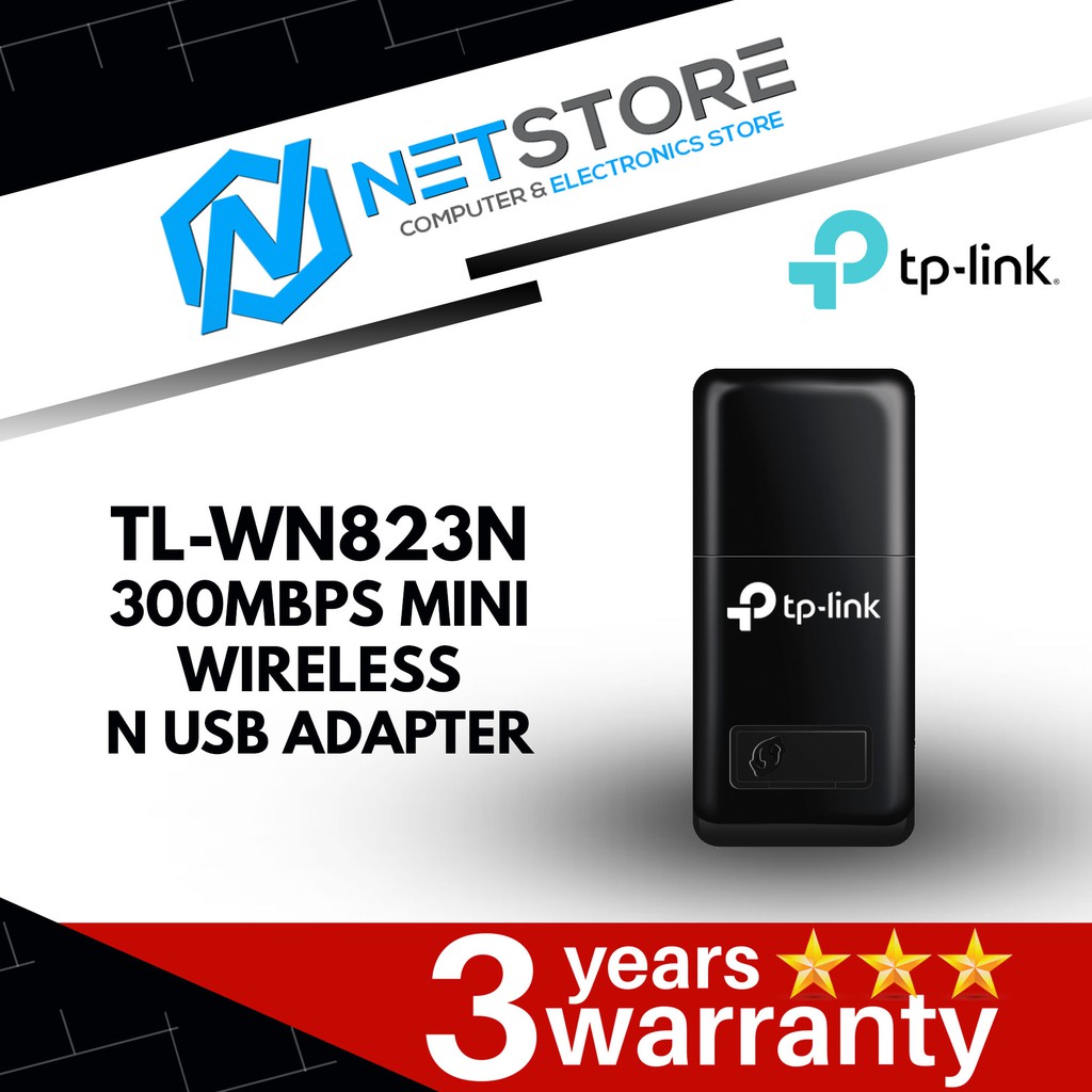 TP-LINK TL-WN823N 300MBPS MINI WIRELESS N USB ADAPTER | Shopee Malaysia